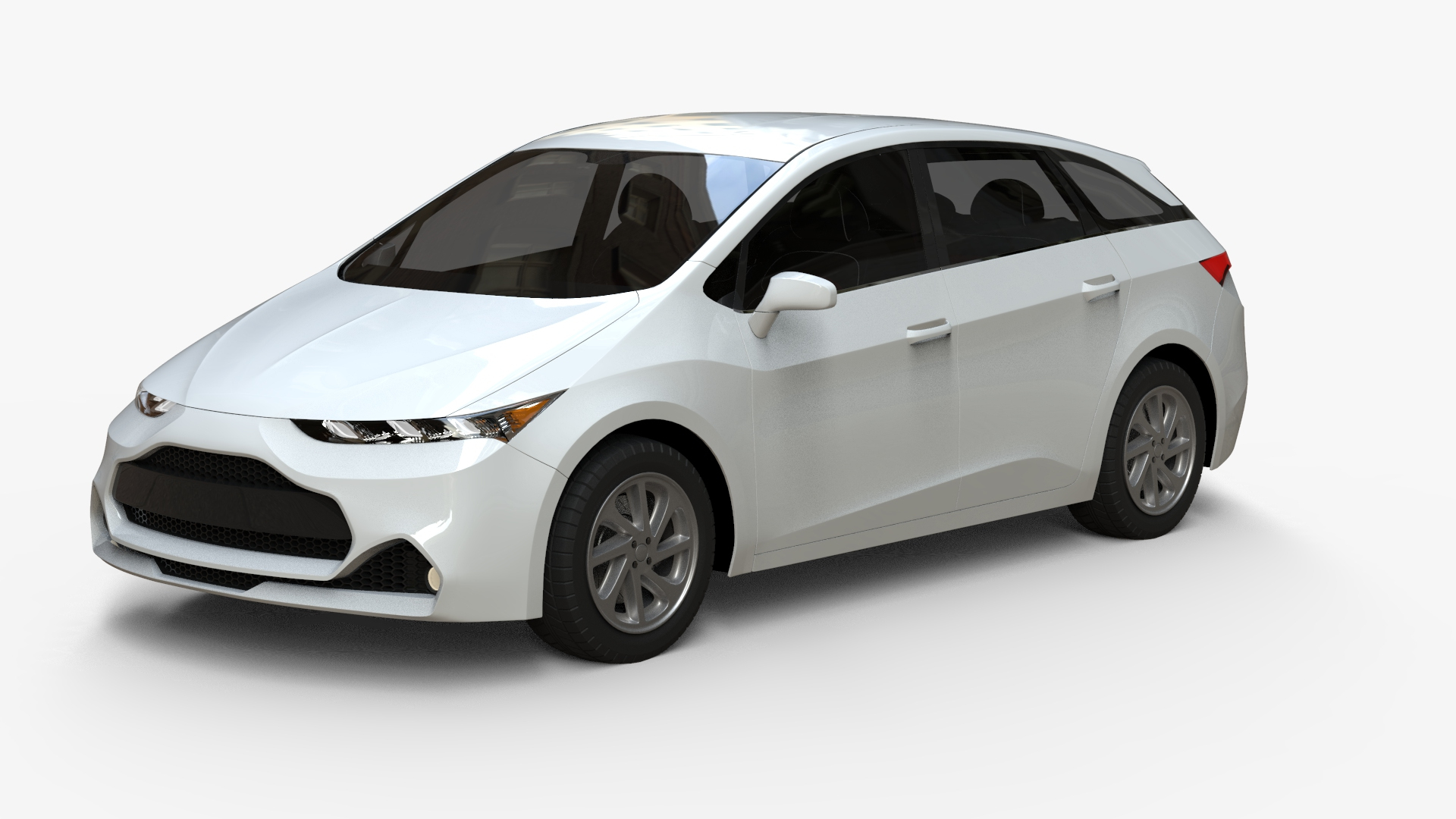 3D Generic Compact Hybrid Concept Car 3D Model - TurboSquid 1782028