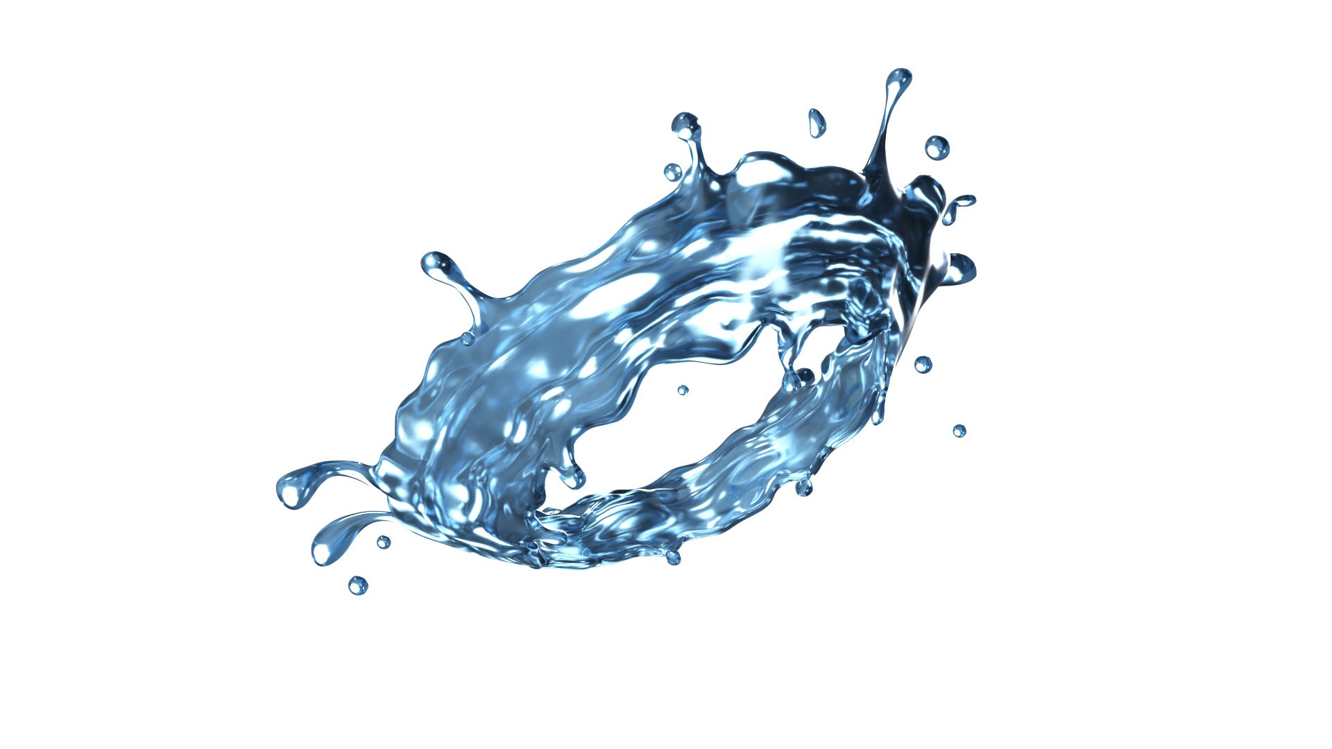 Splash Water 11 3D Model - TurboSquid 2177374