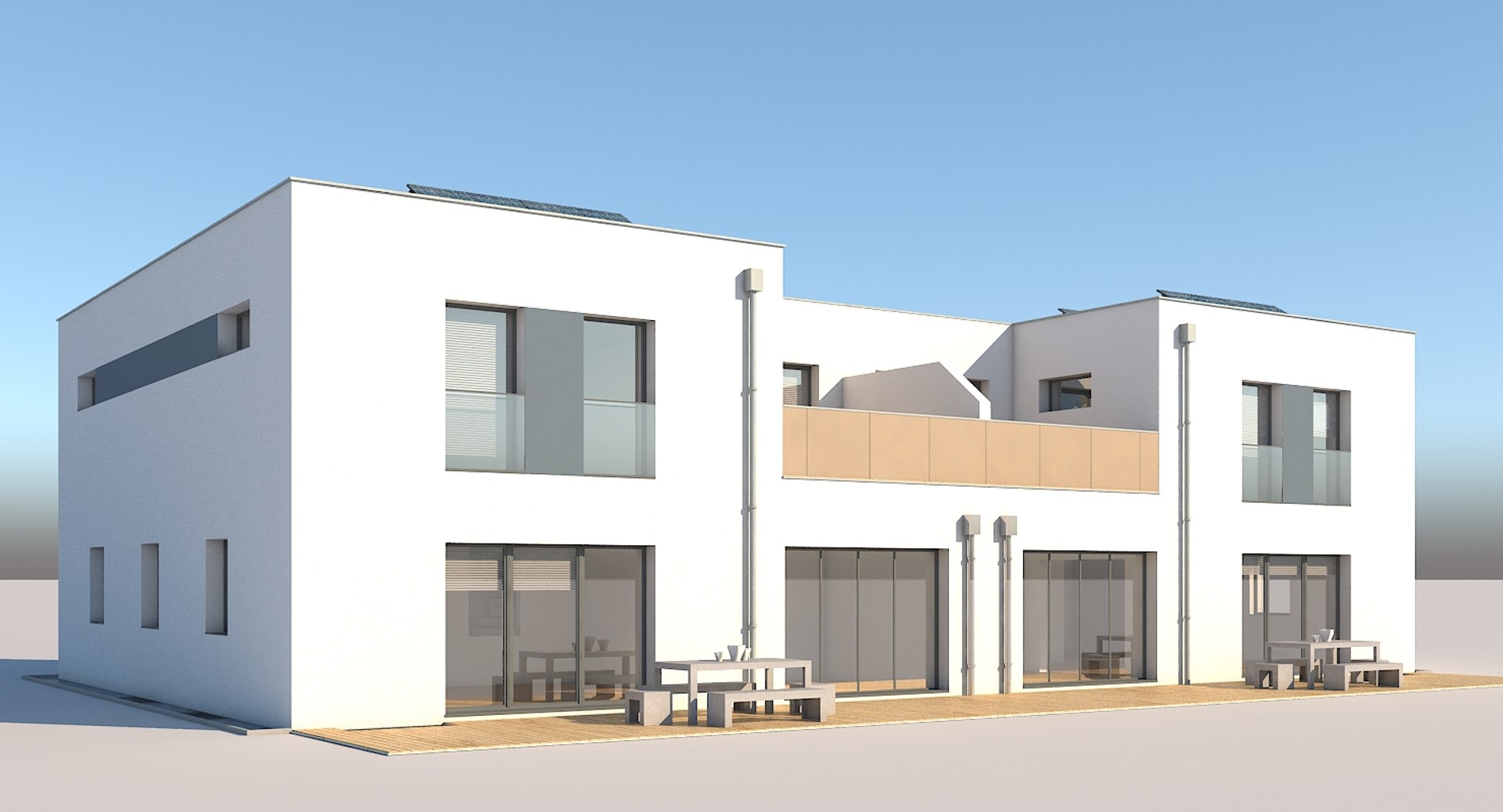 3D apartment building model - TurboSquid 1355618