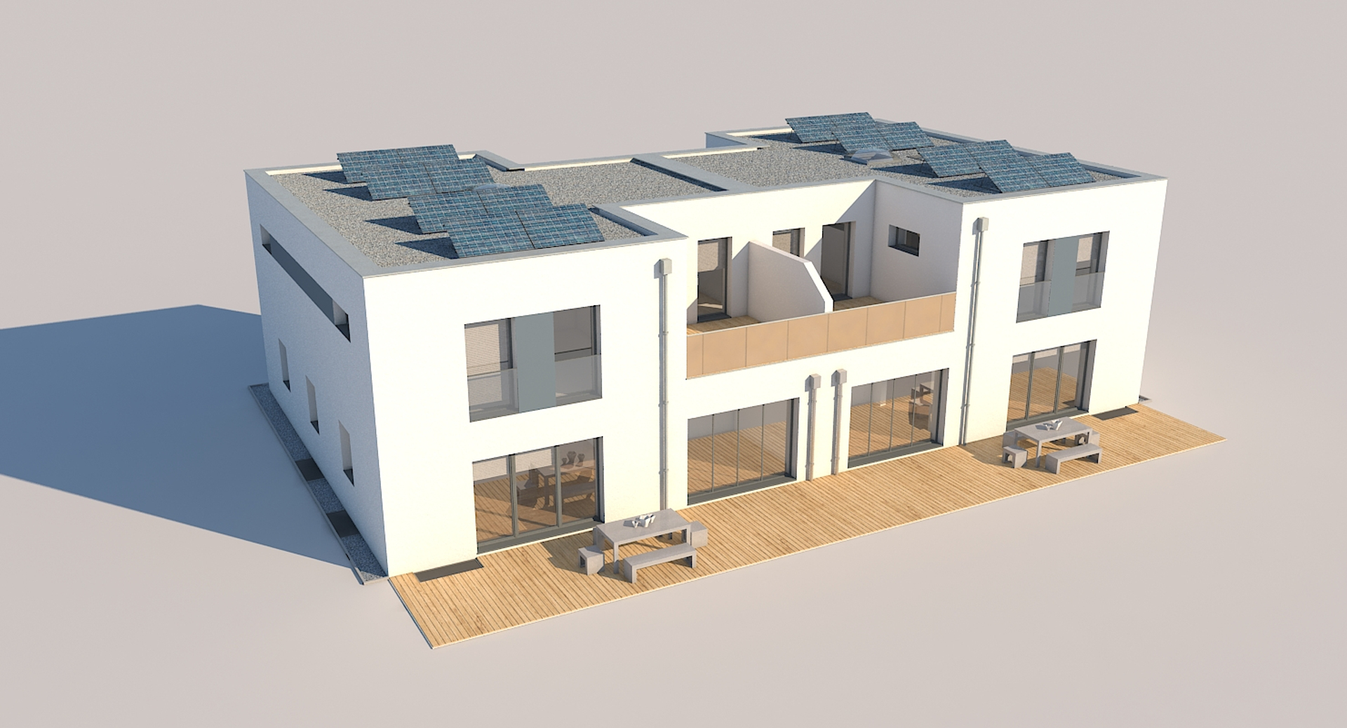 3D apartment building model - TurboSquid 1355618