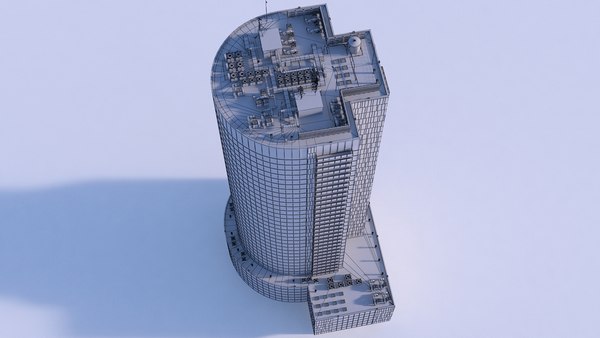 3D model skyscraper building 15 - TurboSquid 1527795