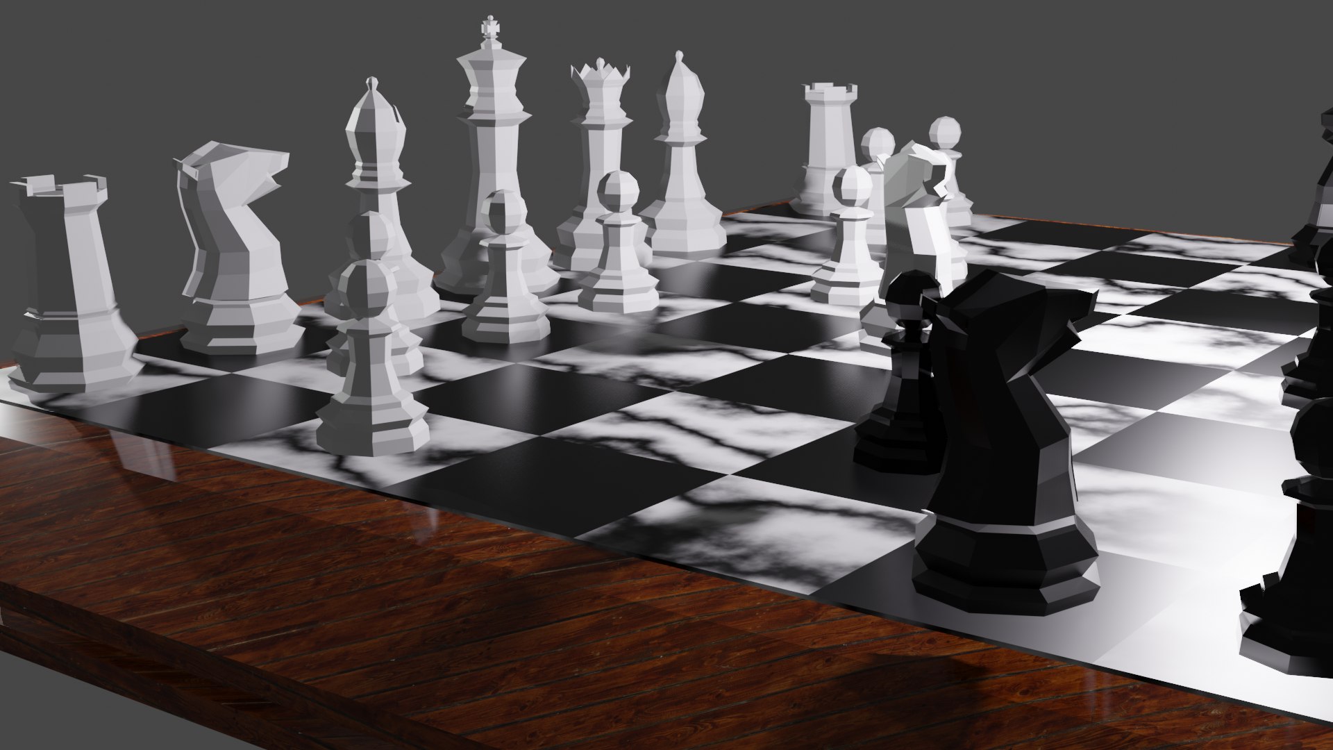 Chess Scene 3D - TurboSquid 2271220
