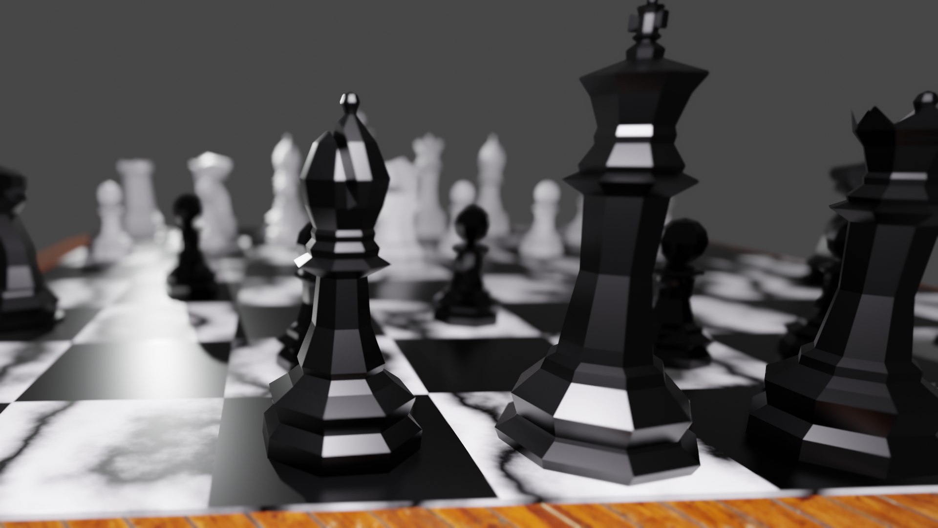 Chess Scene 3D - TurboSquid 2271220