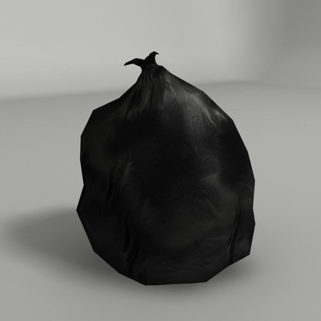 3D Garbage Bag - TurboSquid 1230370