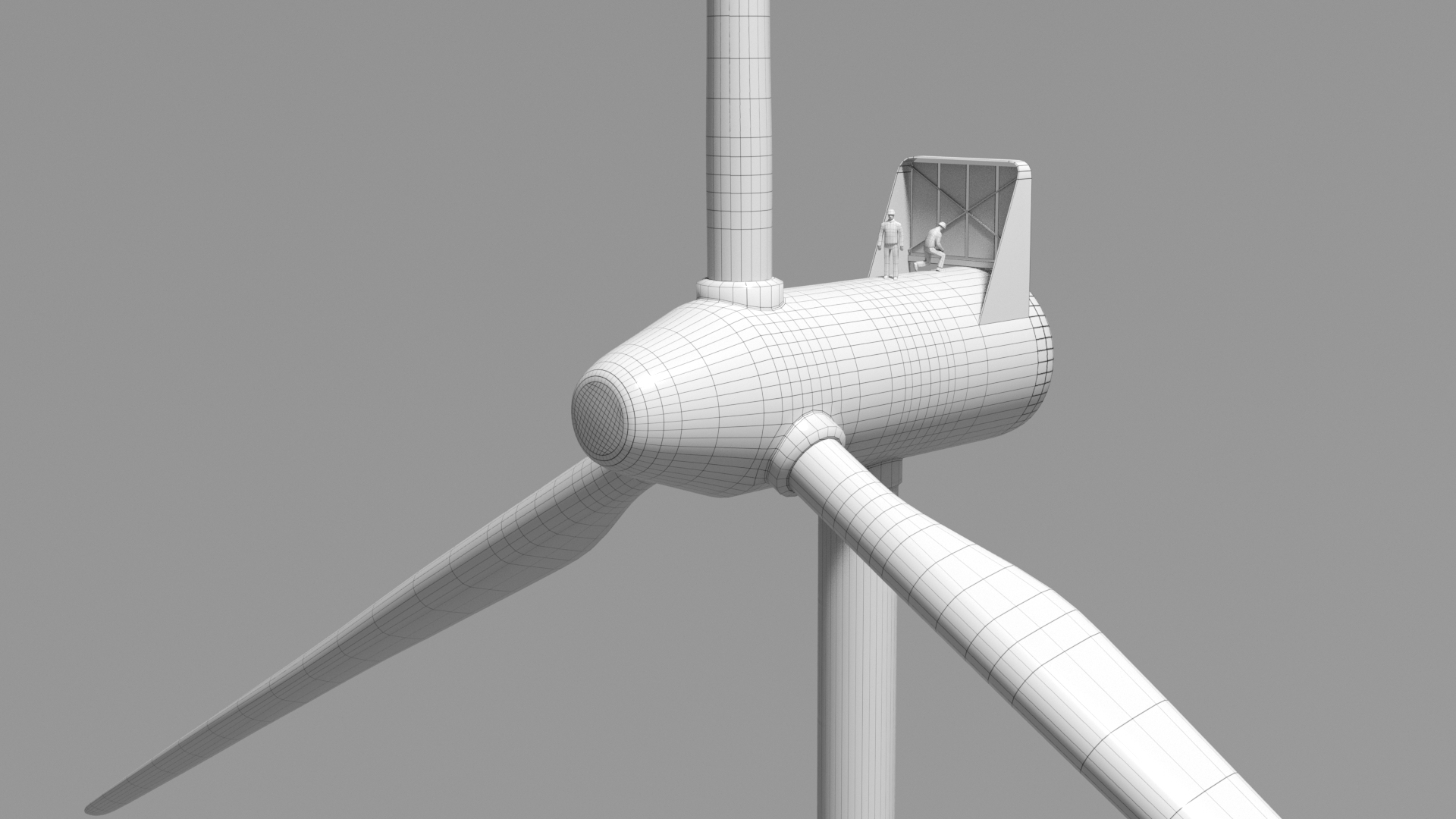 Wind Turbine 3D Model - TurboSquid 1970955