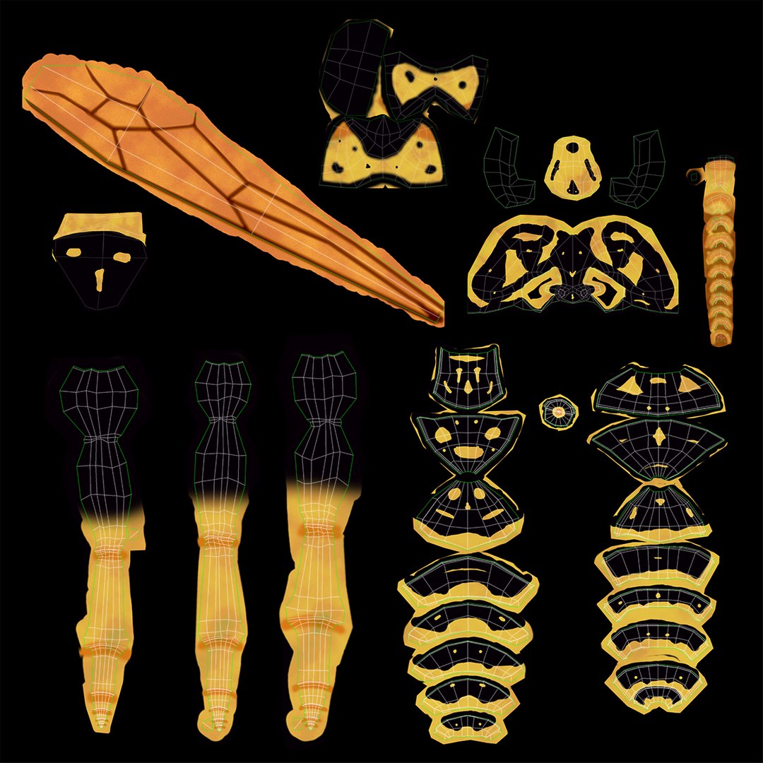 Realistic Wasp - Max