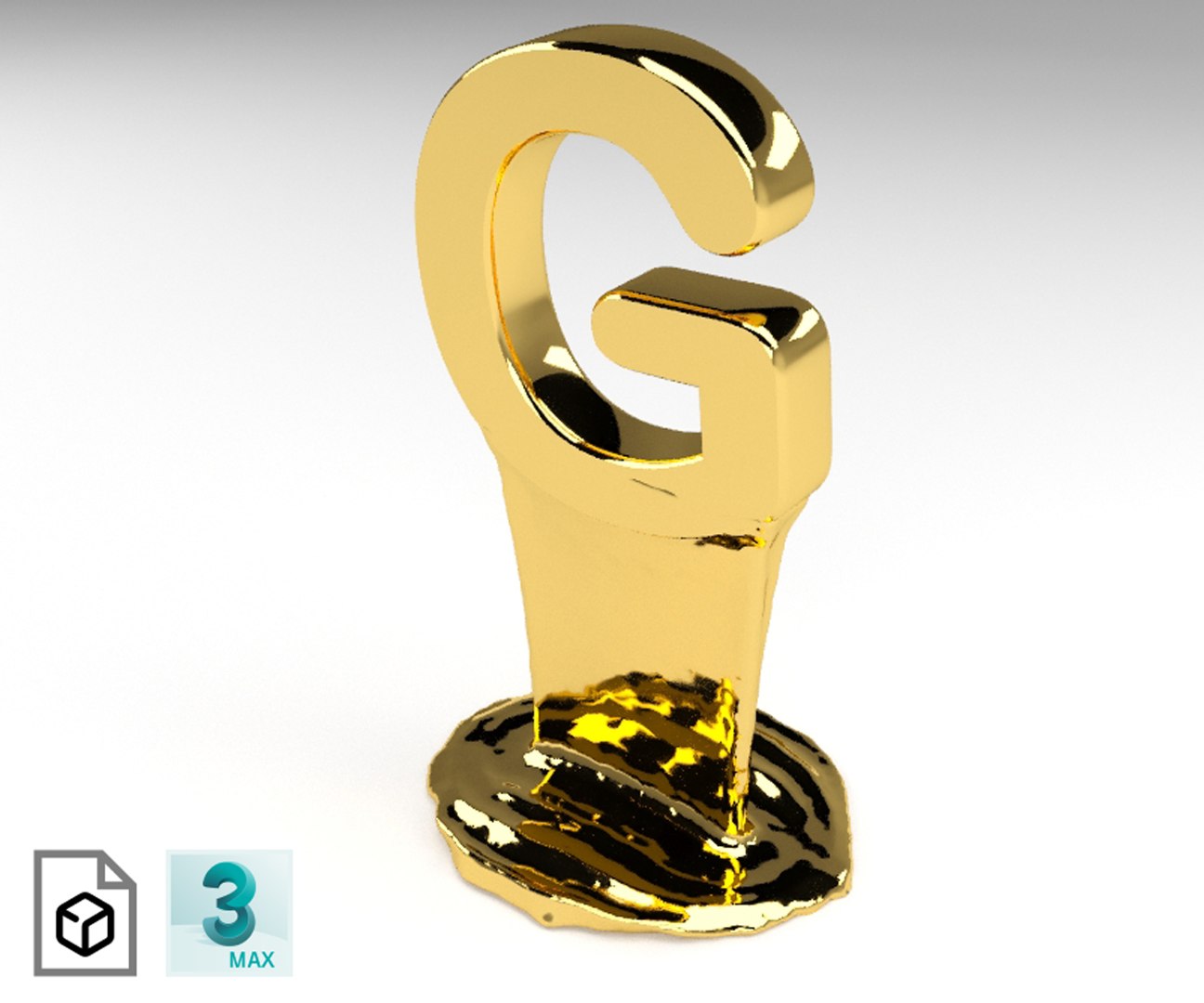3D Letter Model - TurboSquid 1408463