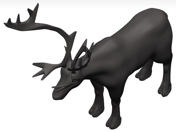 modelo 3d Caribou Stl - TurboSquid 1774136