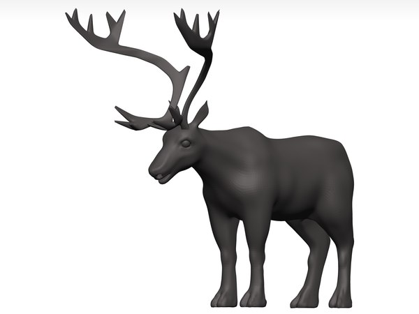 modelo 3d Caribou Stl - TurboSquid 1774136