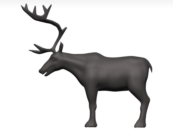 modelo 3d Caribou Stl - TurboSquid 1774136