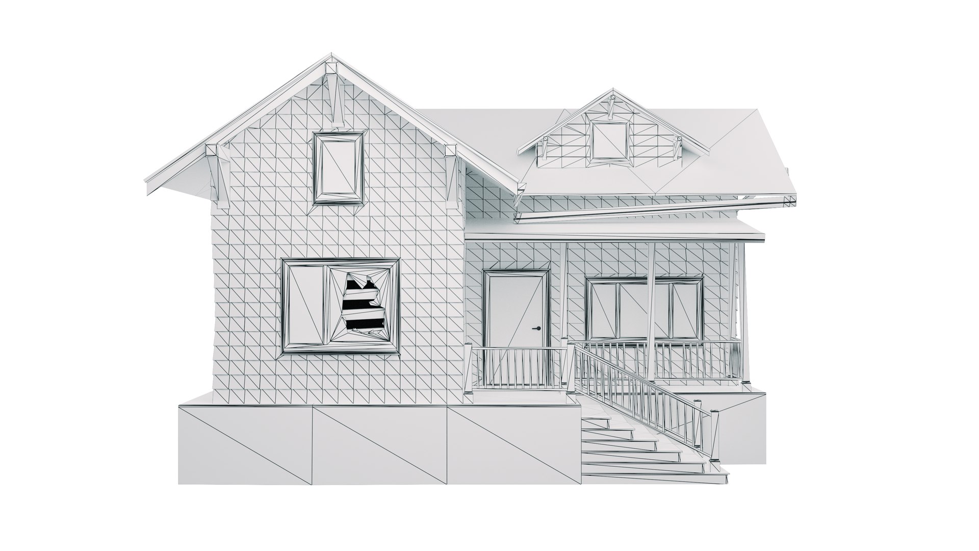 3D model Alpine House - TurboSquid 2177114