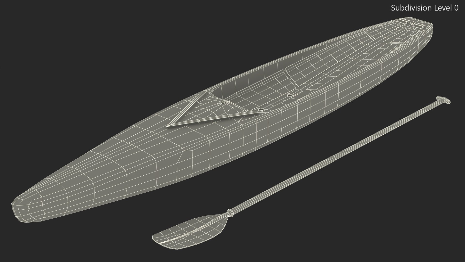 Starboard Allstar Race Paddle SUP Board 3D Model - TurboSquid 2169156