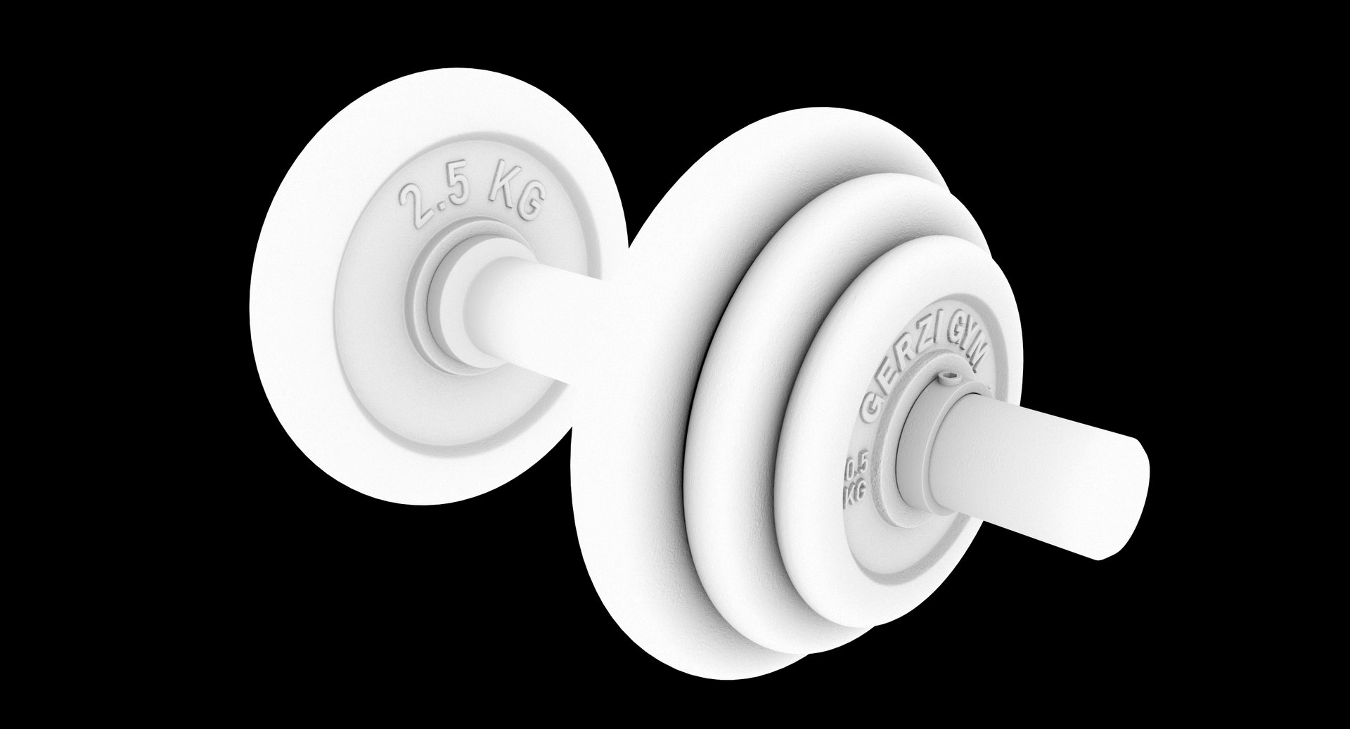 weights 3d model