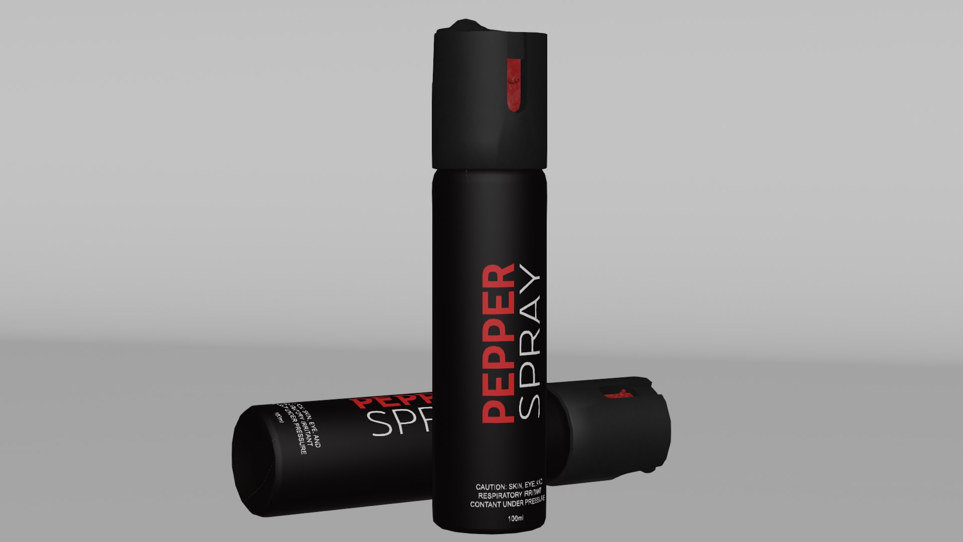 Pepper Spray Bottle Lowpoly 3D Model - TurboSquid 2049566