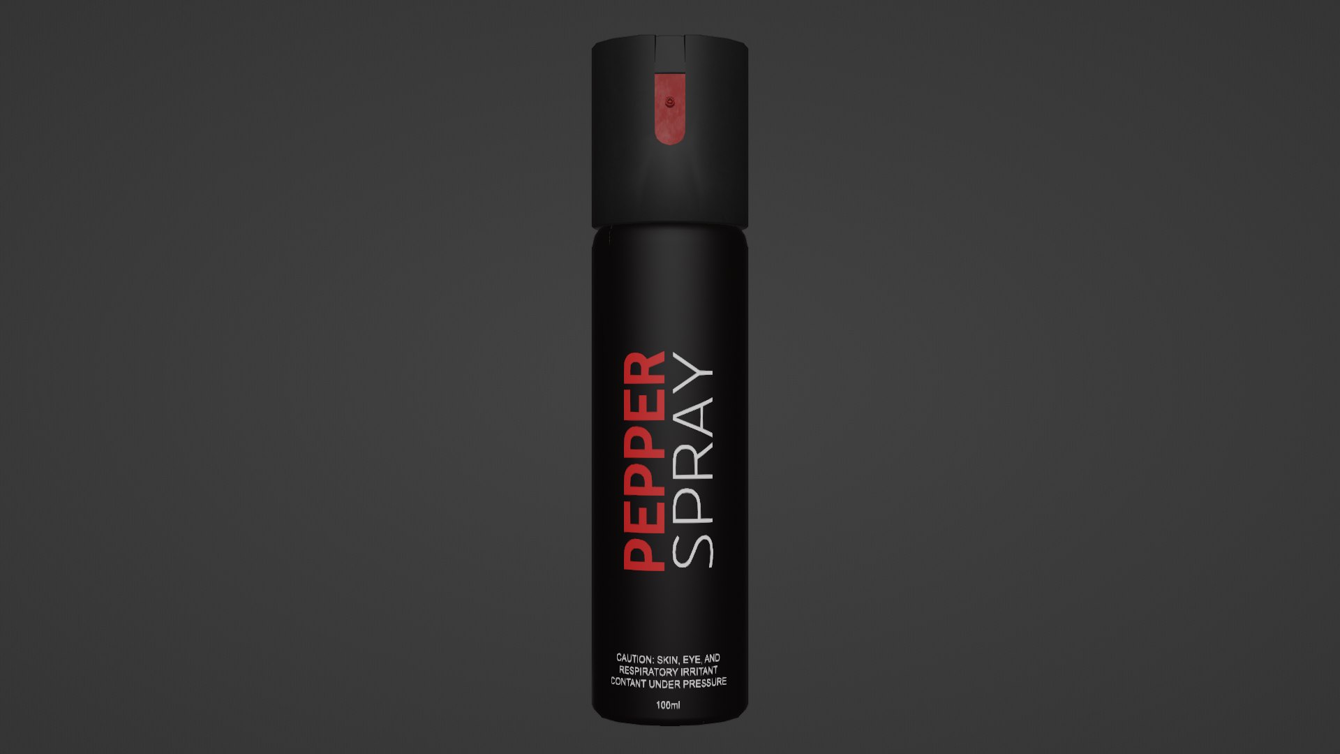Pepper Spray Bottle Lowpoly 3D Model - TurboSquid 2049566
