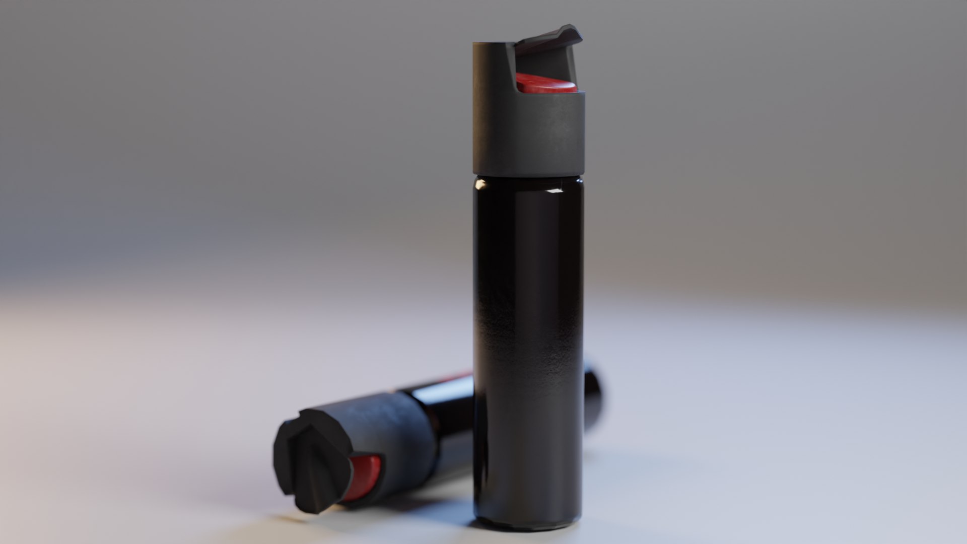 Pepper Spray Bottle Lowpoly 3D Model - TurboSquid 2049566