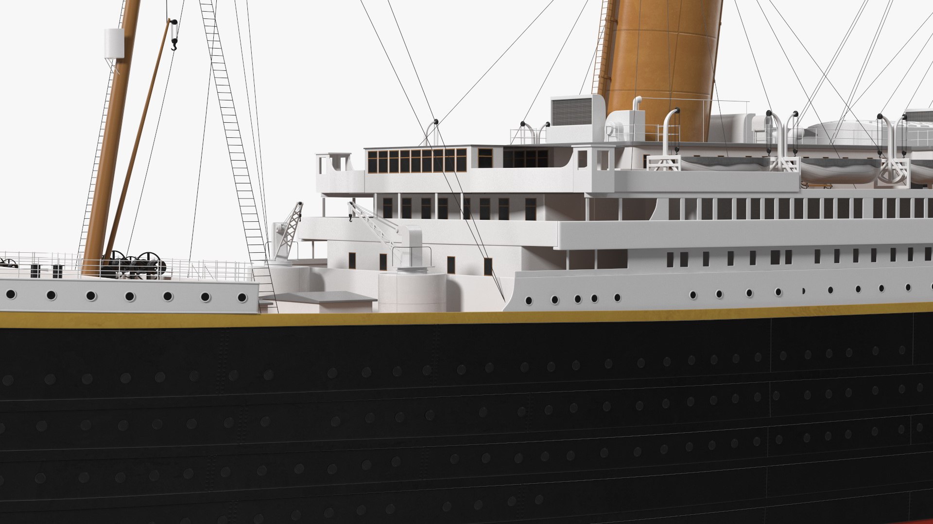 Olympic Ocean Liner 3D model - TurboSquid 1881144