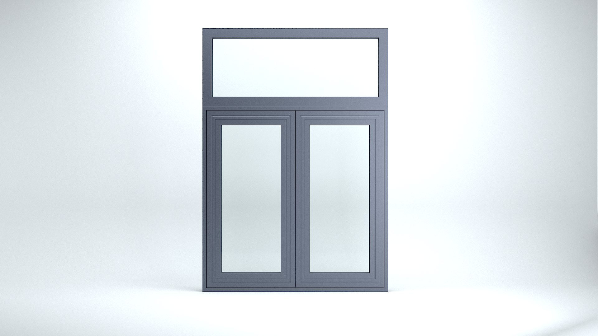 Aluminium Window 3D Model - TurboSquid 2002051