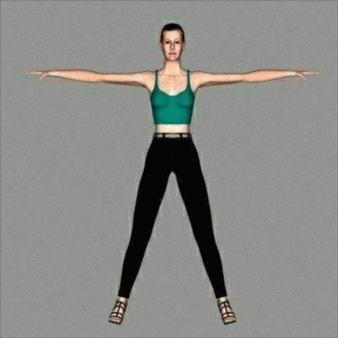 3d Character Angela Model