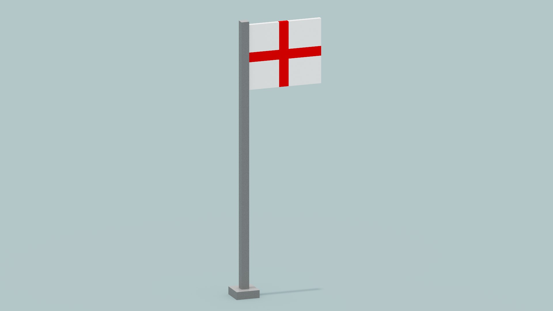 3D England Flag - TurboSquid 1873830