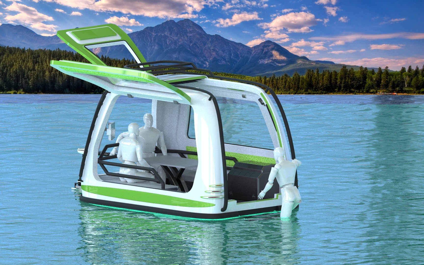 Caravan vehicle 3D - TurboSquid 1363256