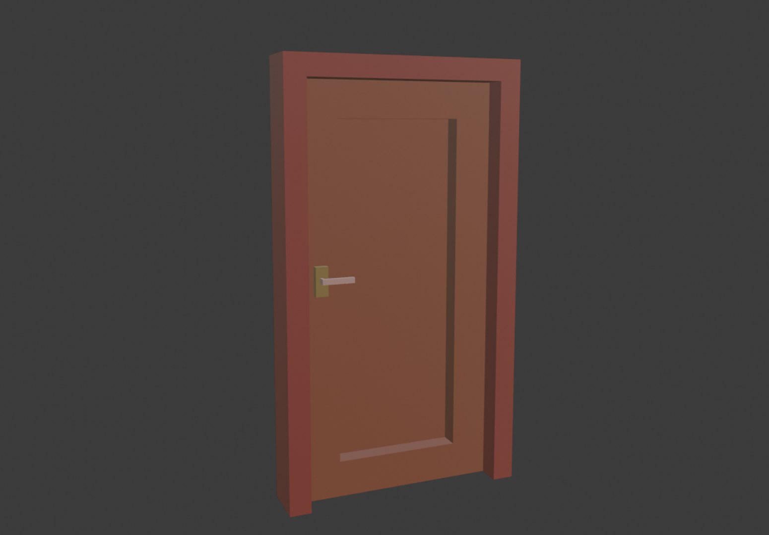 3D simple door - TurboSquid 1585785