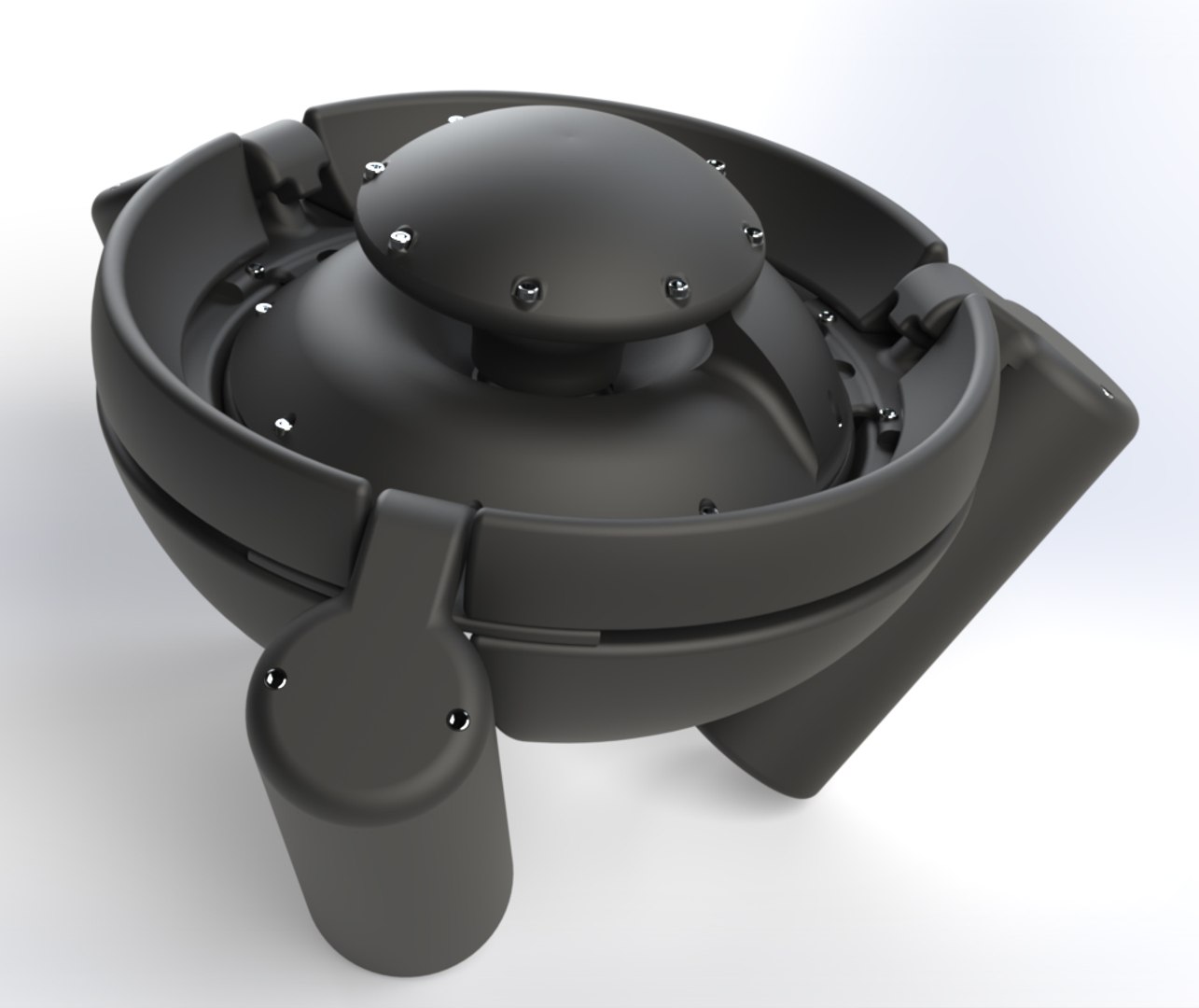 Float station underwater drone 3D model - TurboSquid 1343112