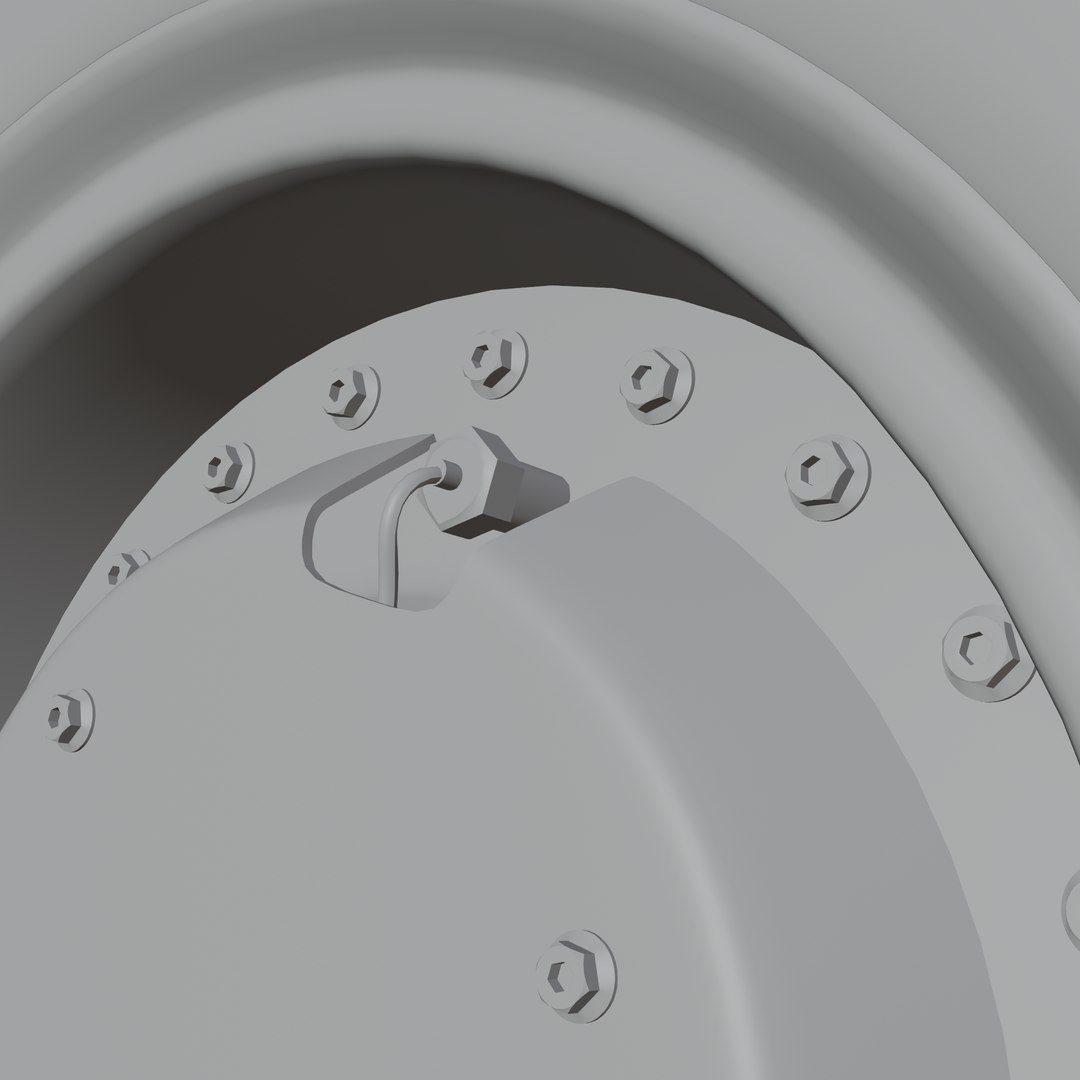 Military Vehicles Wheel 3D Model - TurboSquid 1891691