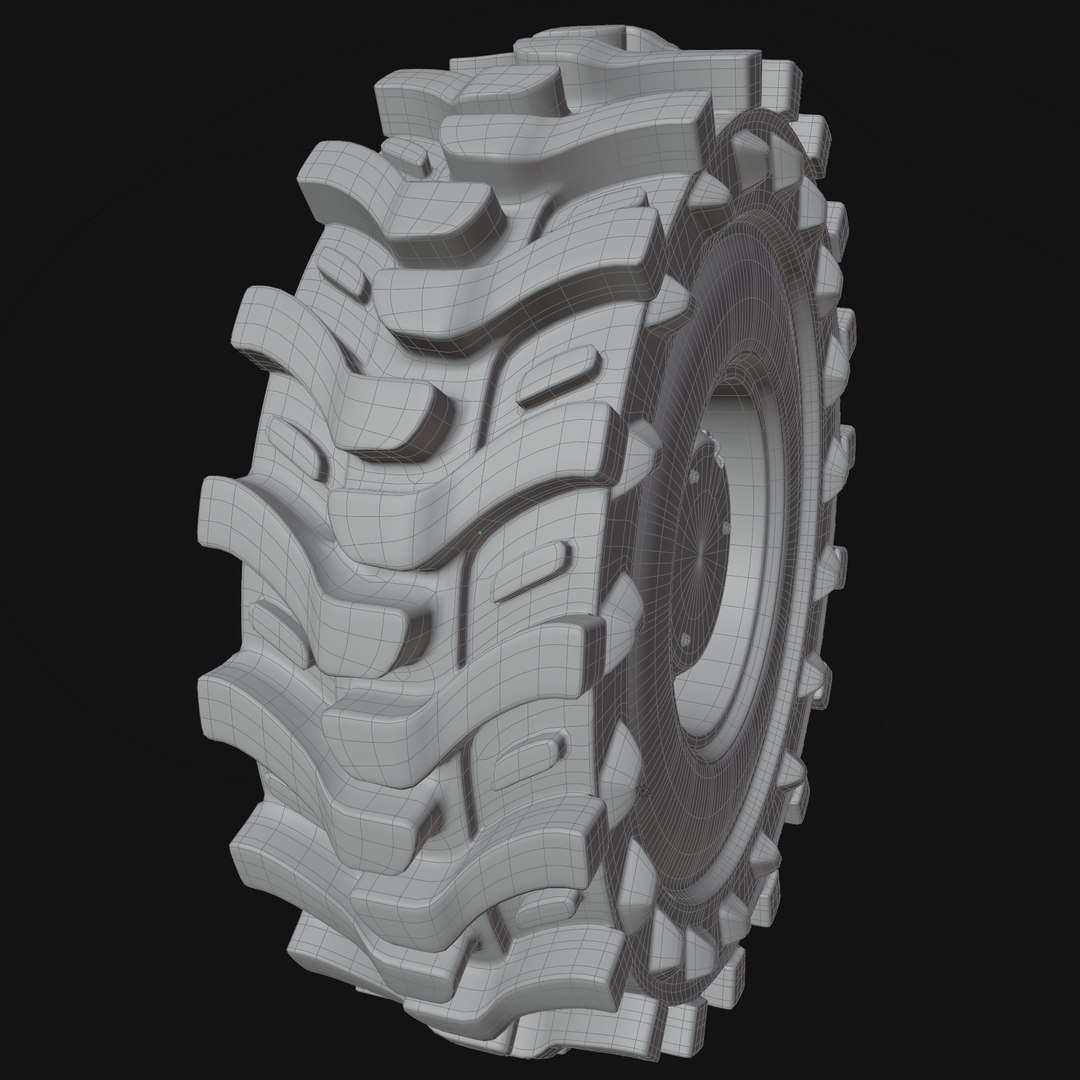 Military Vehicles Wheel 3D Model - TurboSquid 1891691