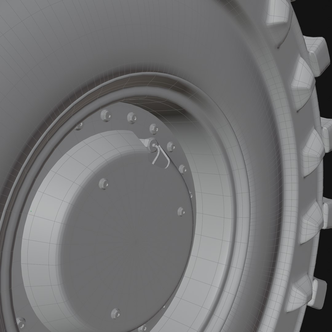 Military Vehicles Wheel 3D Model - TurboSquid 1891691