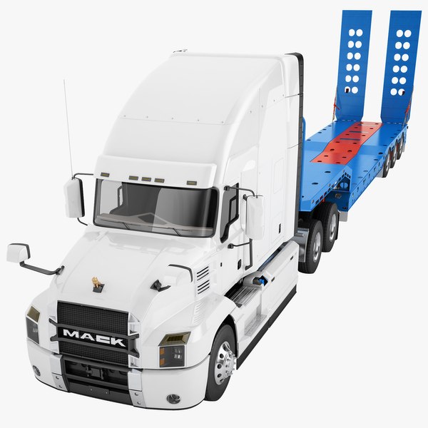 3D Mack Anthem 70 Sleeper 2020 Drake Trailer 02 - TurboSquid 1803129