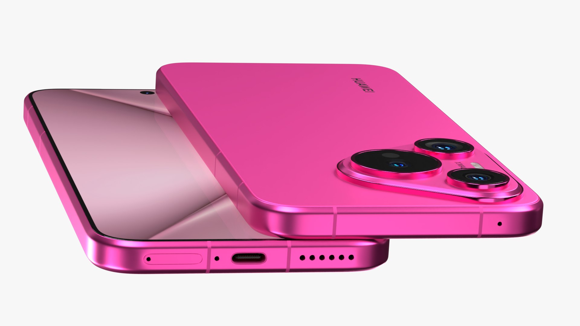 3D Model Huawei Pura 70 Pink - TurboSquid 2227150