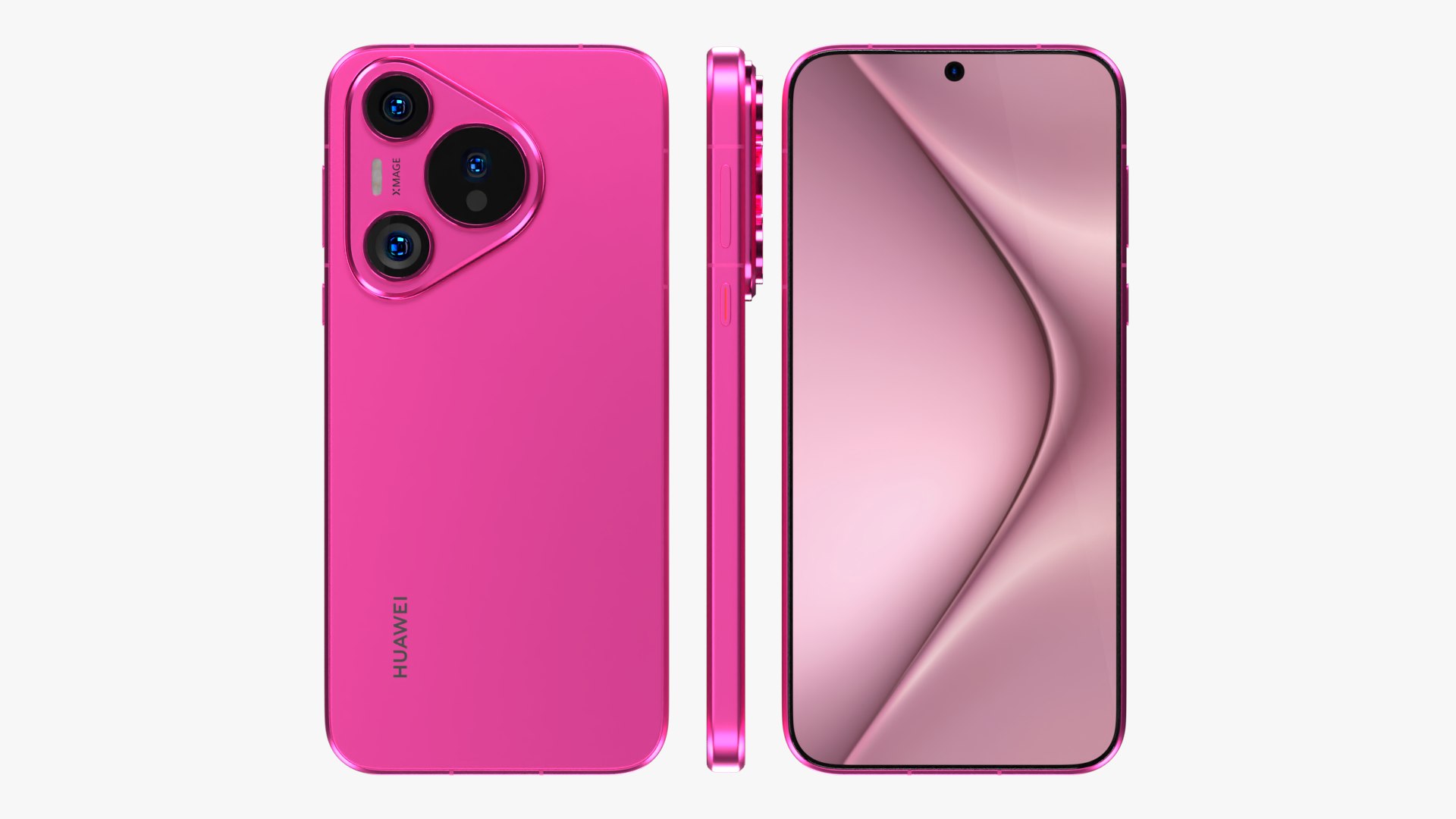 3D Model Huawei Pura 70 Pink - TurboSquid 2227150