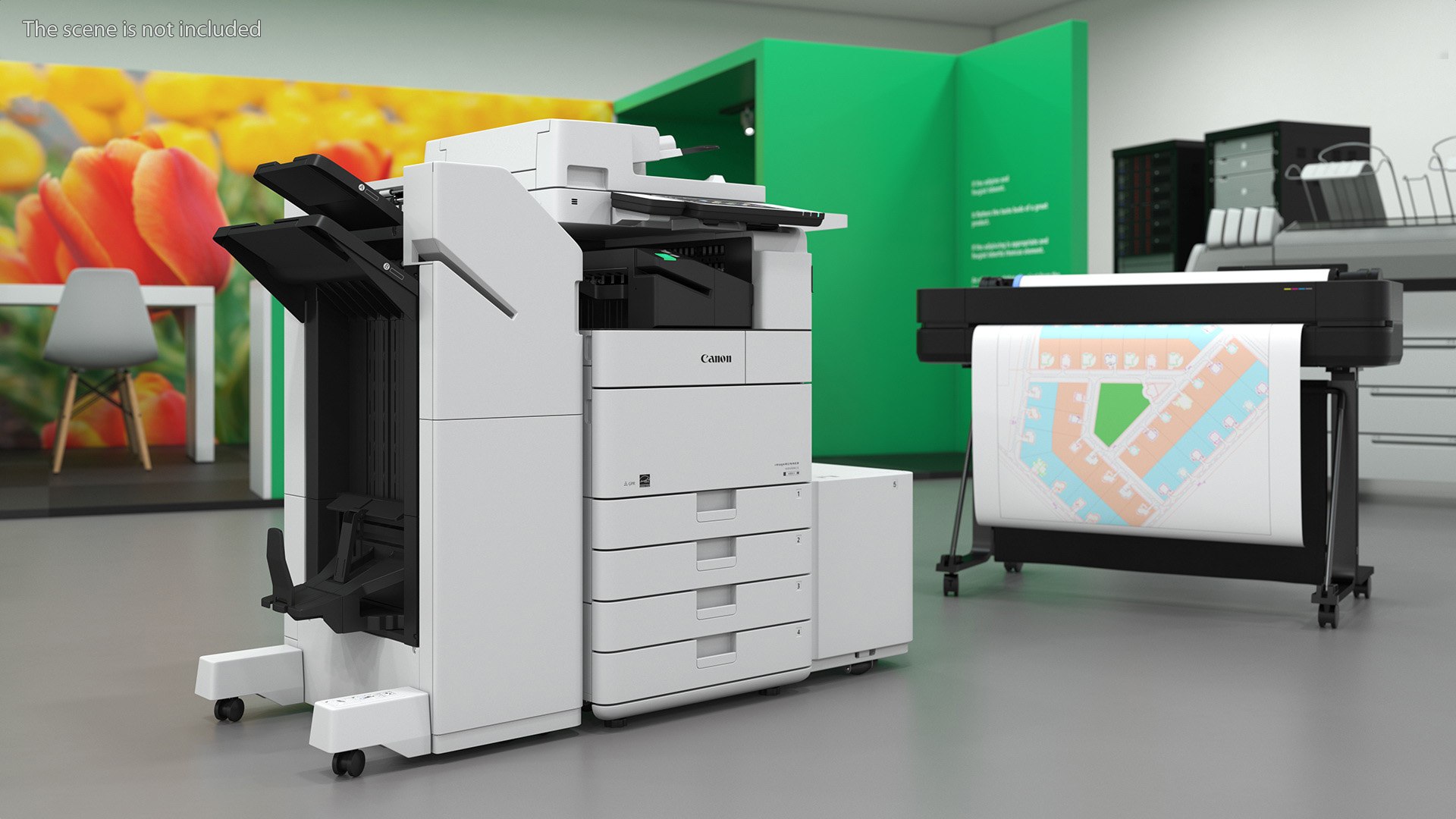 3D Canon Booklet Finisher Y1 Model - TurboSquid 2252126