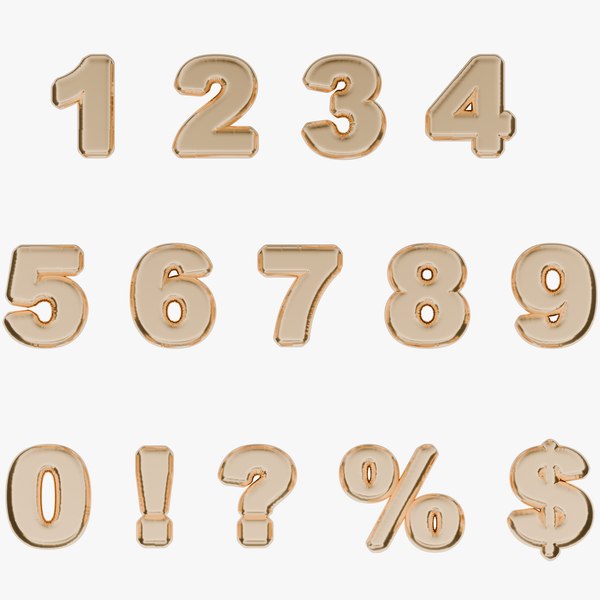 Free 3D Numbers Models | TurboSquid