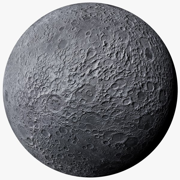 Moon 3D Models for Download | TurboSquid
