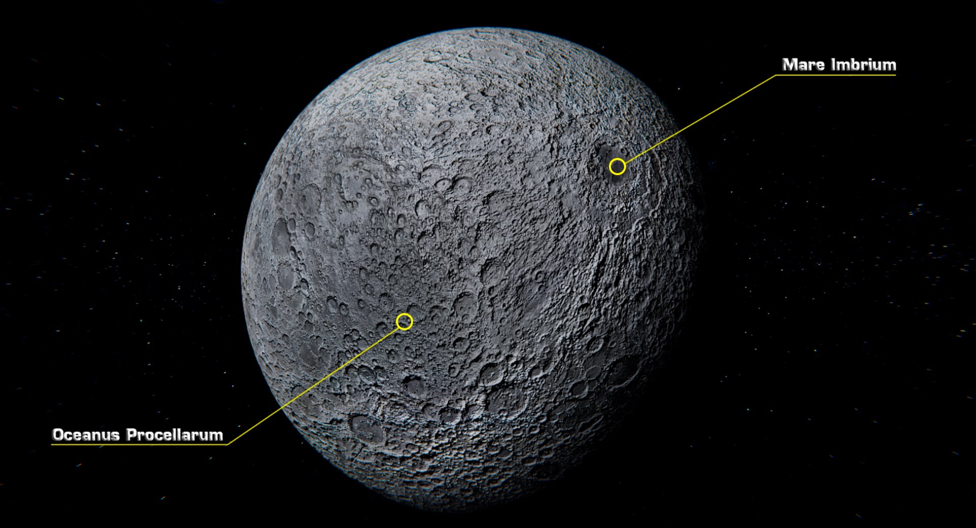 3D Photorealistic Moon 64k Planet Model - TurboSquid 1259958