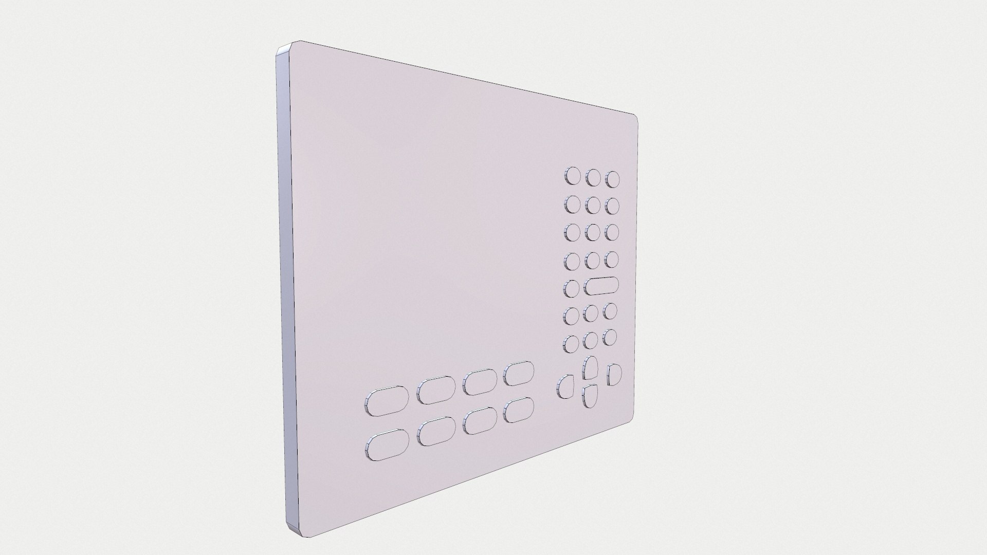 3D HMI Touch Panel - TurboSquid 2316744
