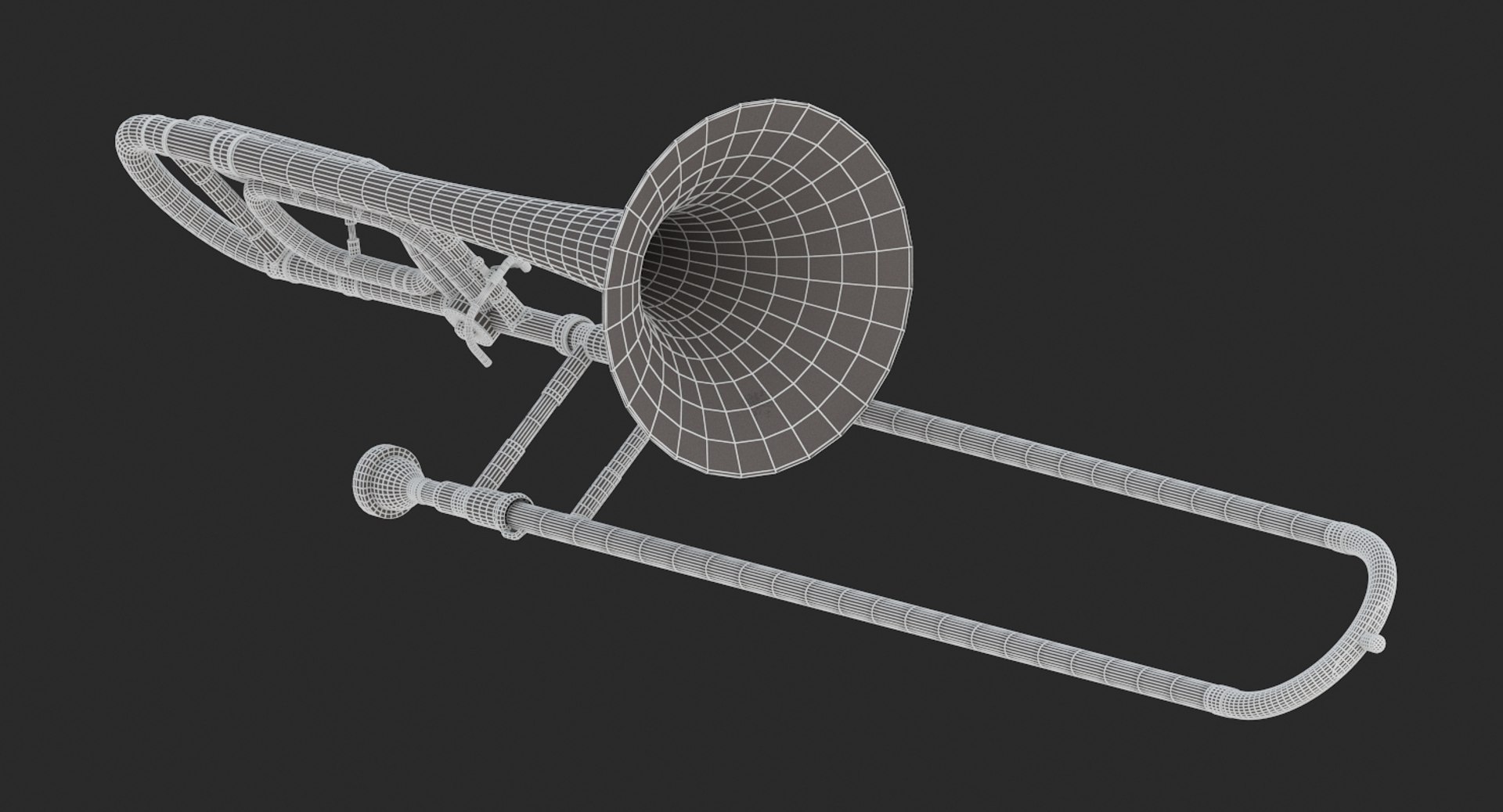 Trombone Model - TurboSquid 1321337