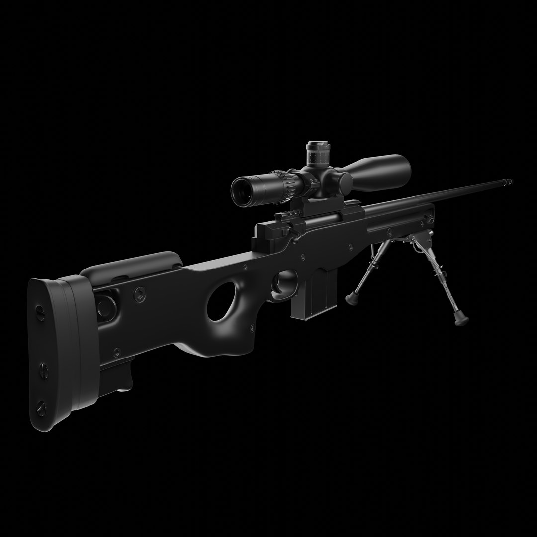 Sniper Gun Rifle 3D Model - TurboSquid 2024454