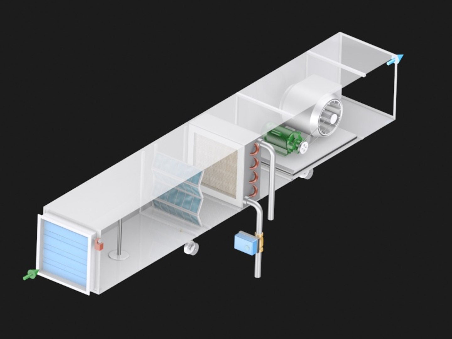 3D Fan Coil Unit FCU Collection Model - TurboSquid 2370480