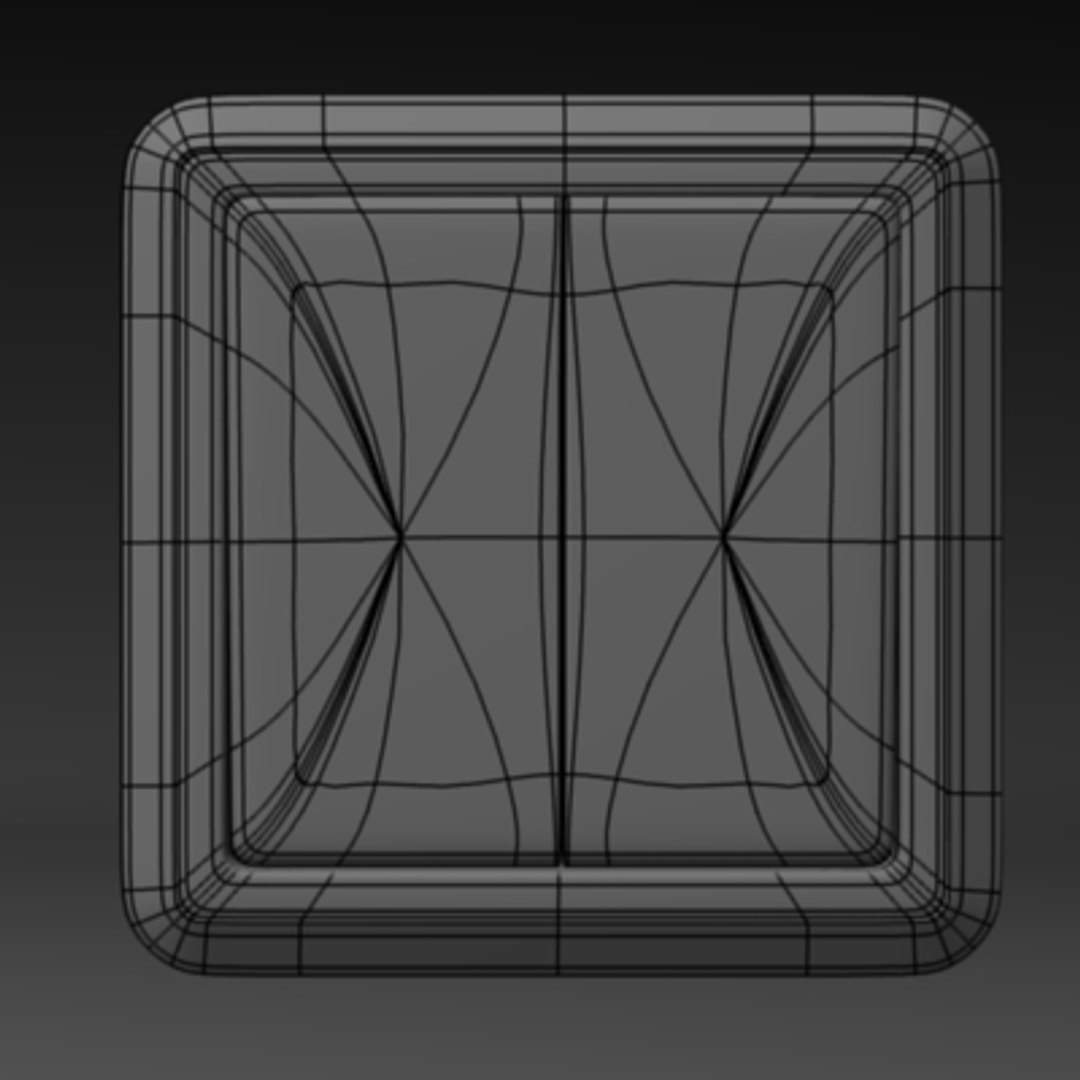 3d Outlet Switch Model