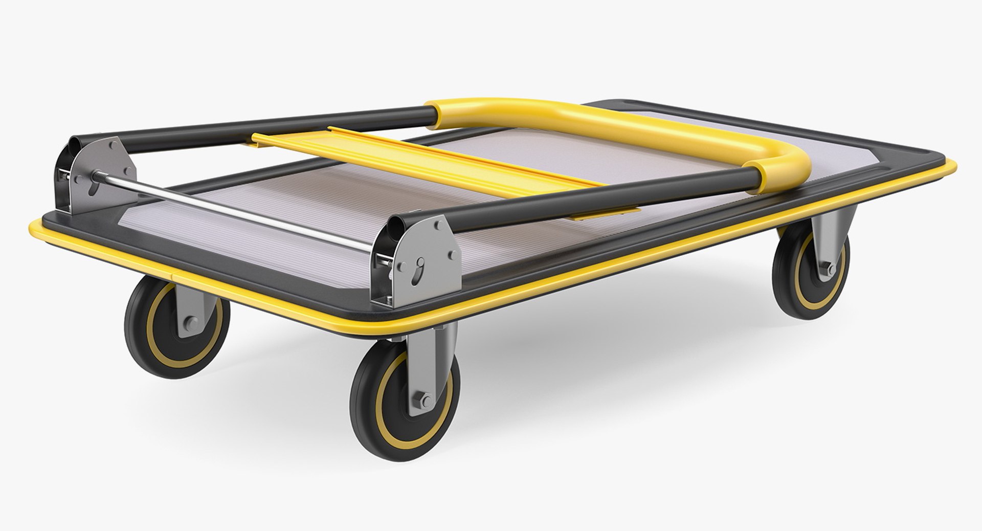 3D folded trolley model - TurboSquid 1415768