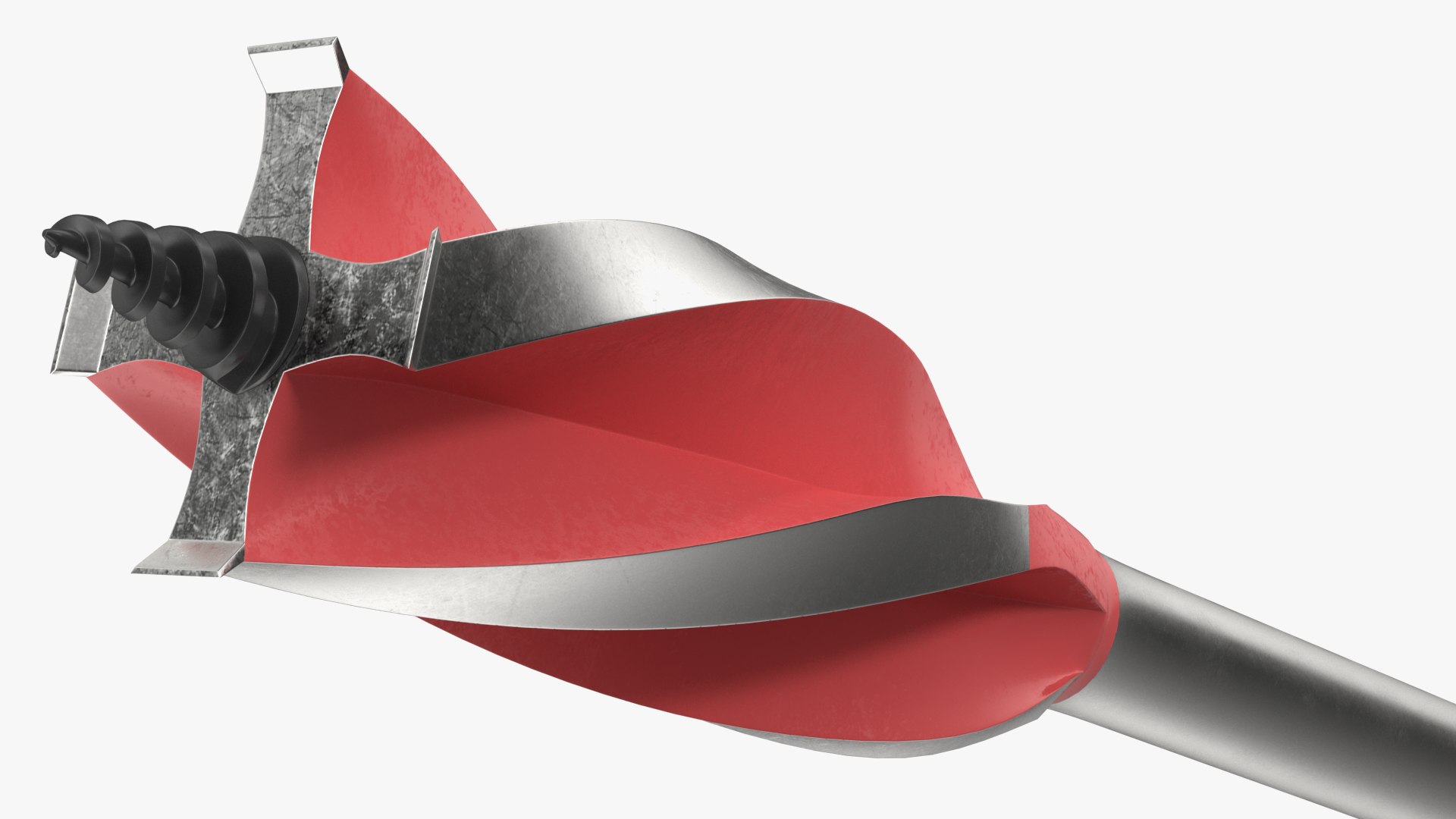 3D Triple Fluted Wood Bit New Model - TurboSquid 2105087