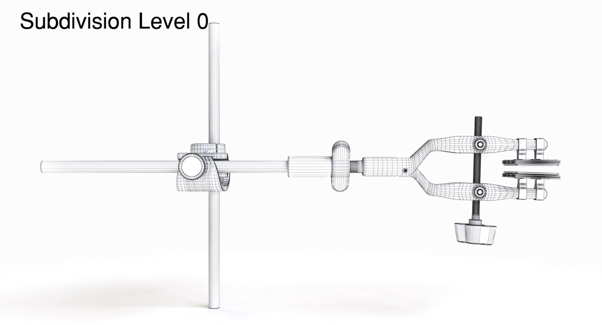 universal clamp 3d obj