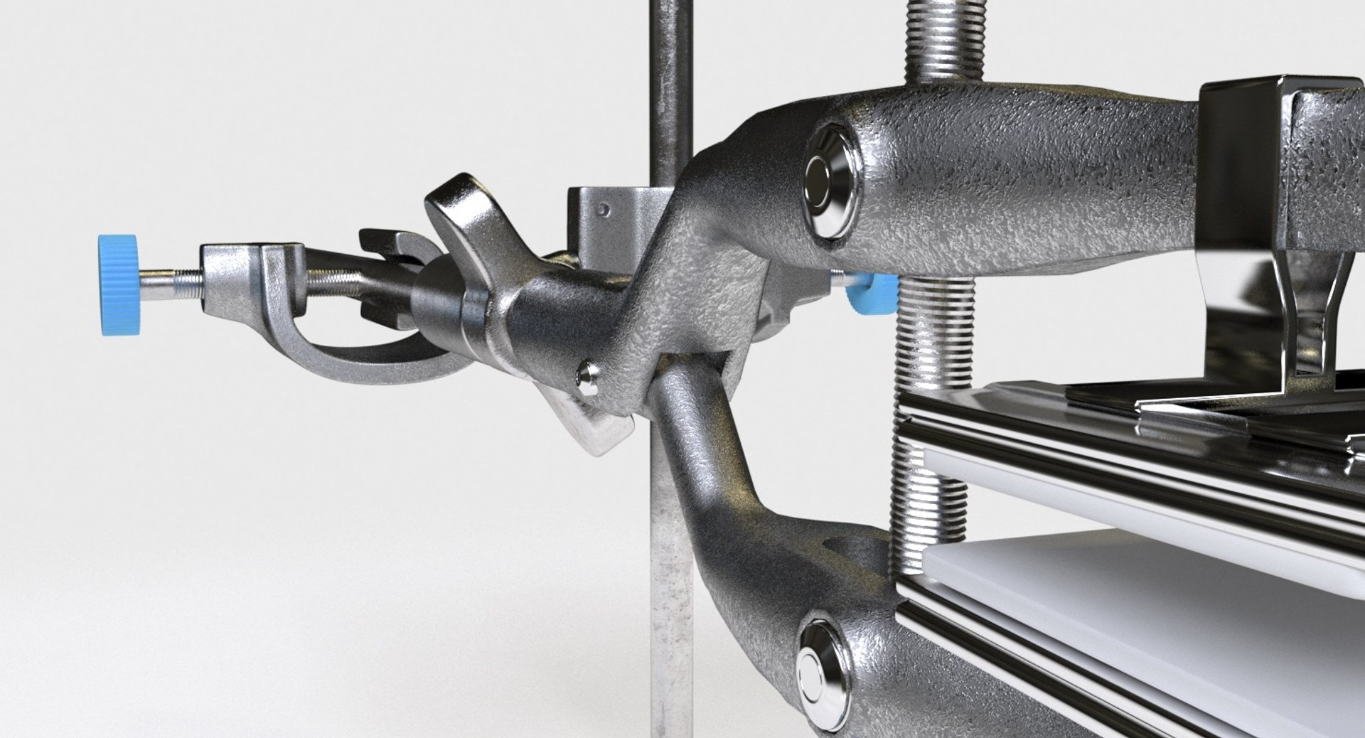 universal clamp 3d obj