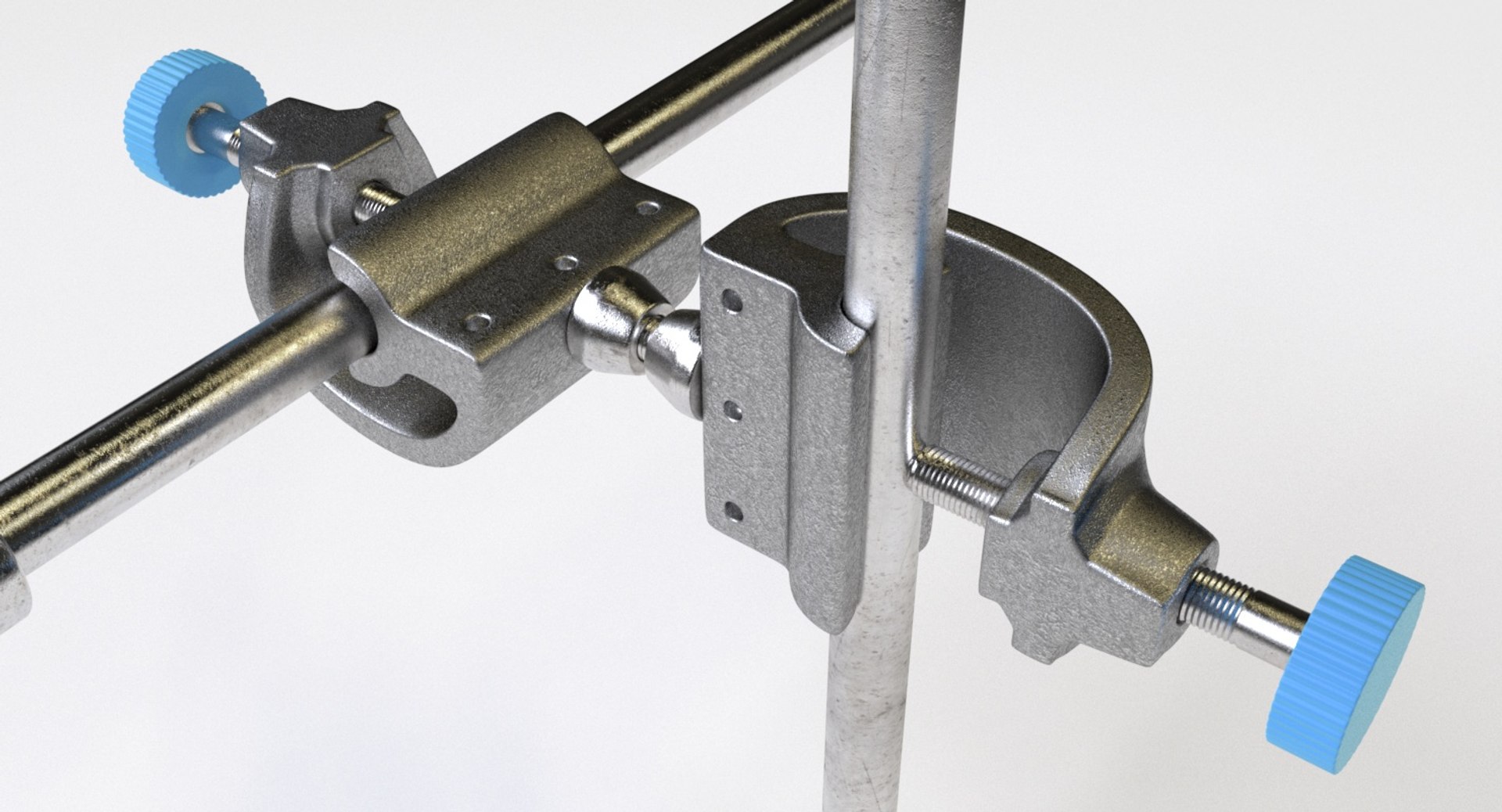 universal clamp 3d obj