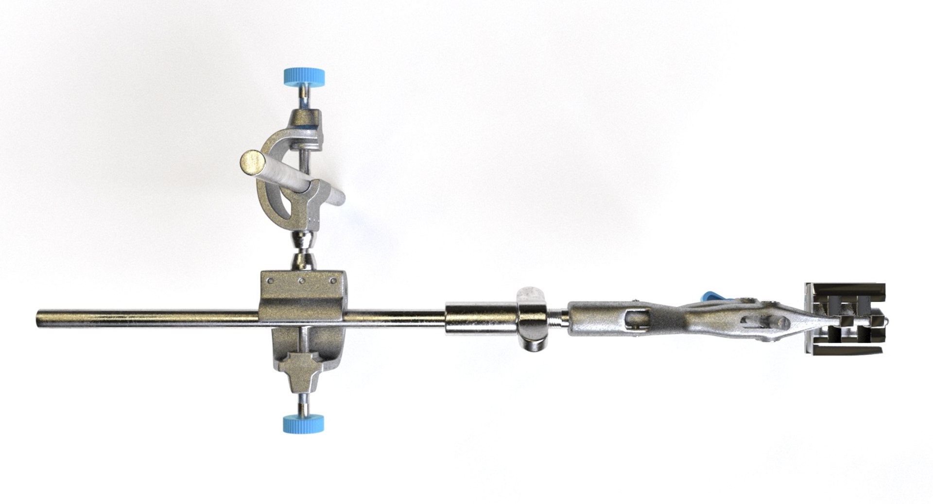 universal clamp 3d obj