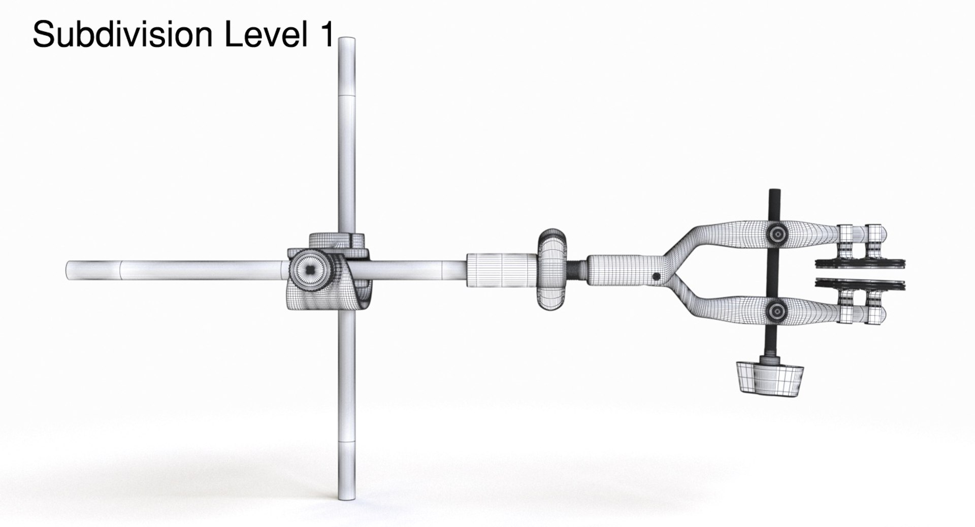 universal clamp 3d obj