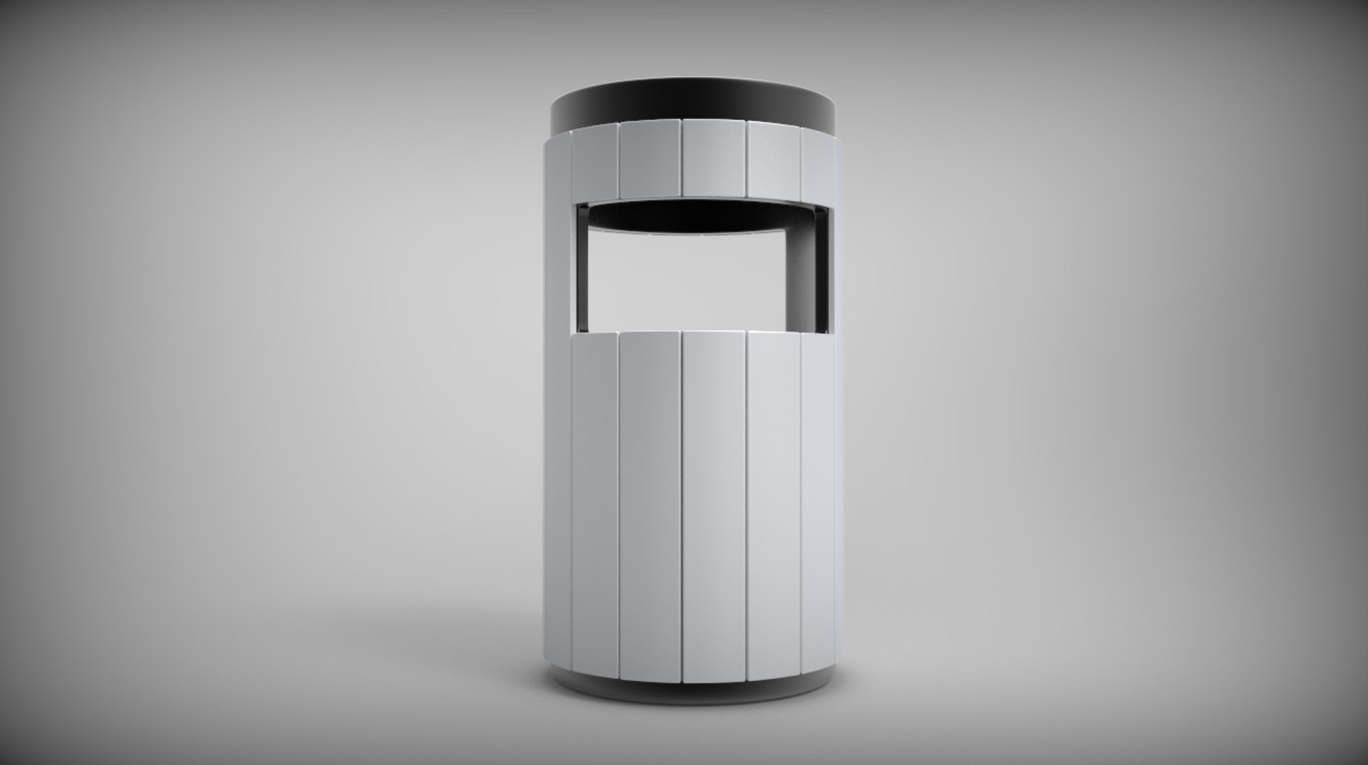 3d Model Dustbin Bin